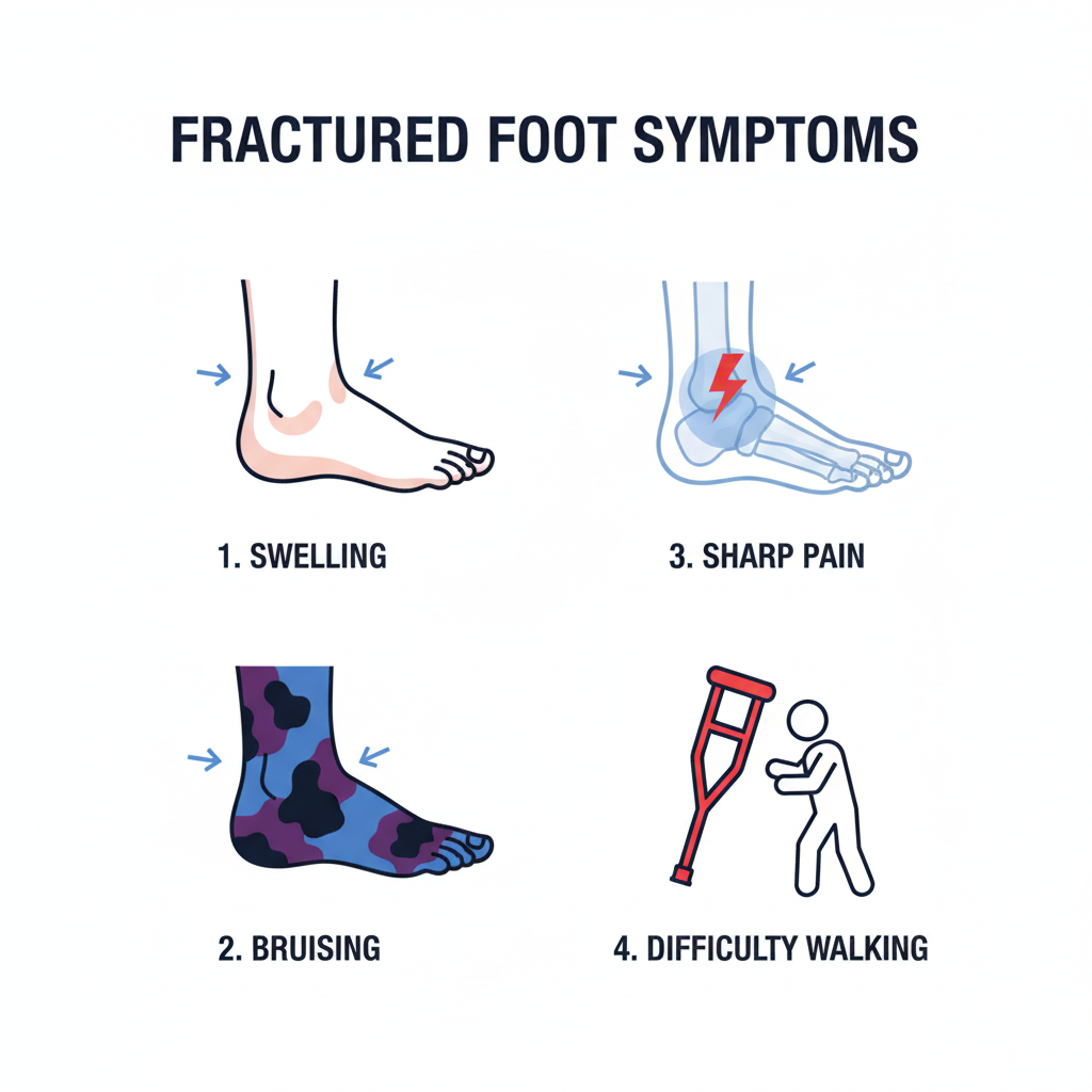 Top 10 Signs You Might Have a Fractured Foot (Not Just a Sprain ...